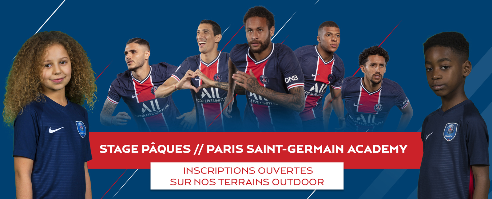 Stage de foot Hiver de la PSG Academy - 10% de remise immédiat